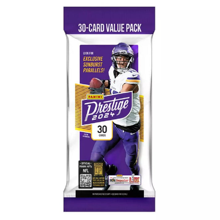 2024 Panini Prestige Football Fat Pack | Collector Store LLC