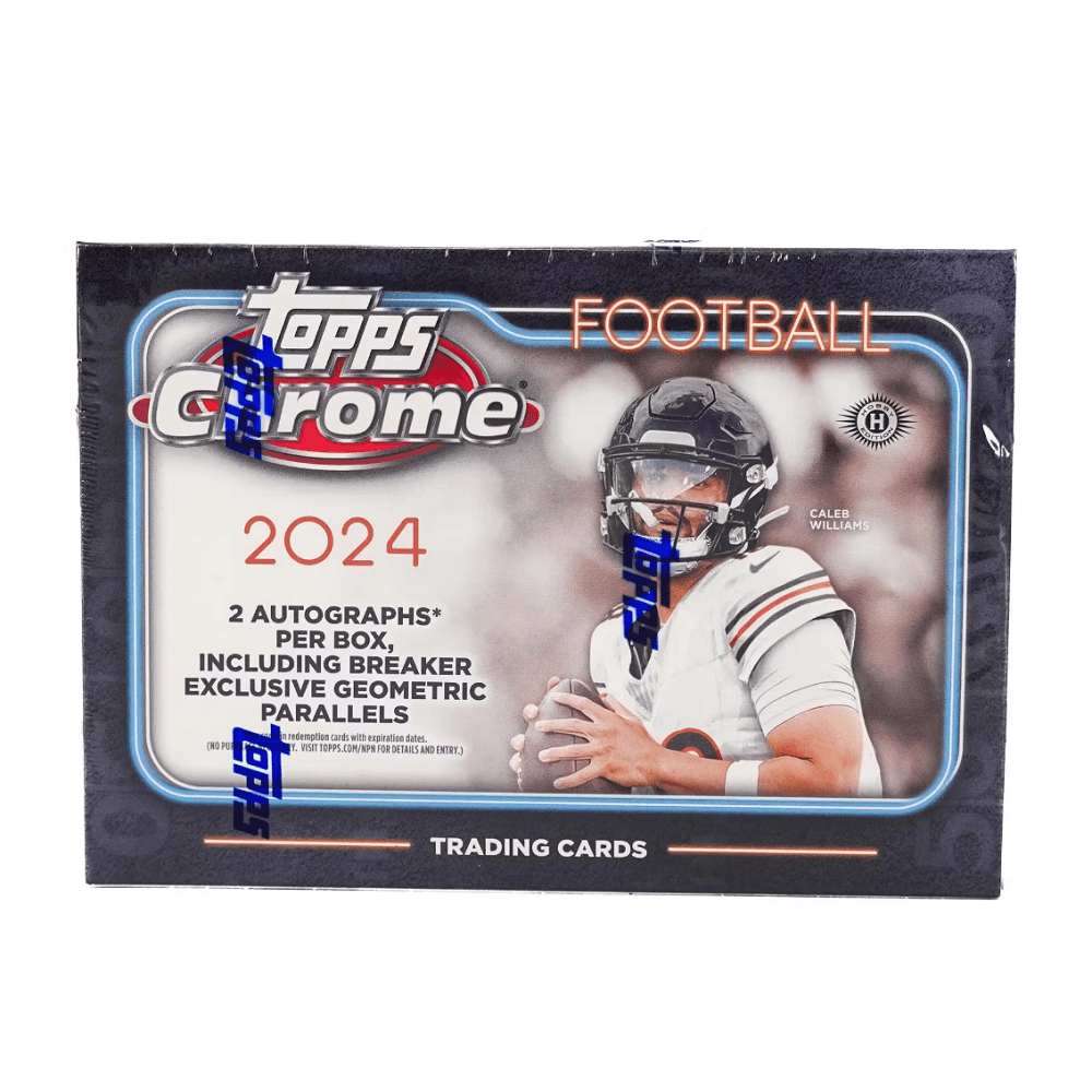 2024 Topps Chrome Football Breaker Box | Collector Store LLC