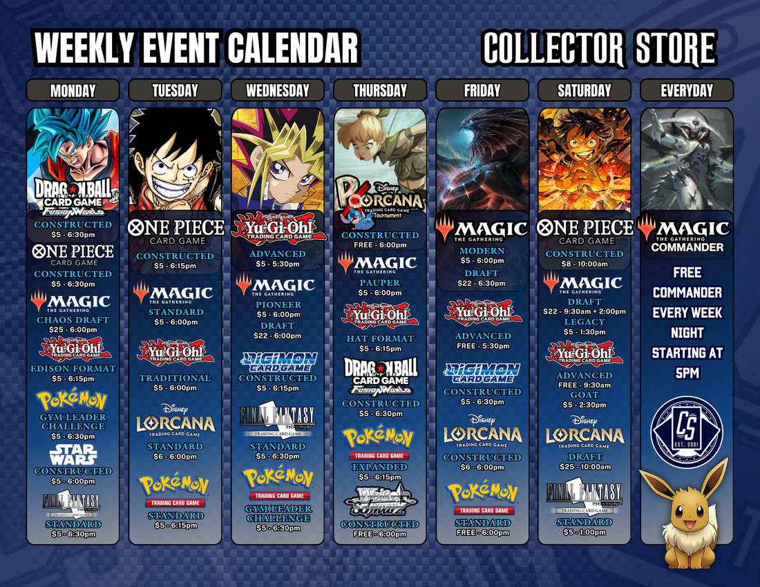 Events – Collector Store LLC