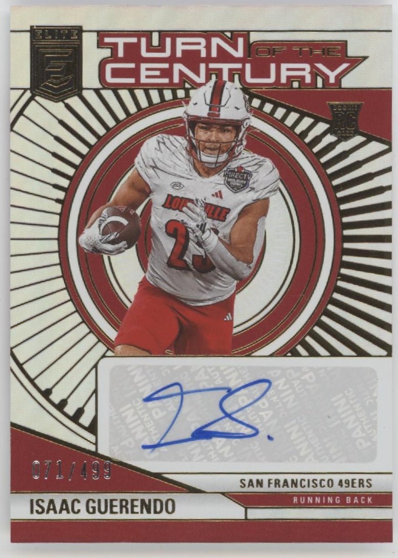 Isaac Guerendo 2024 Panini Donruss Elite Turn of the Century RC Auto ...