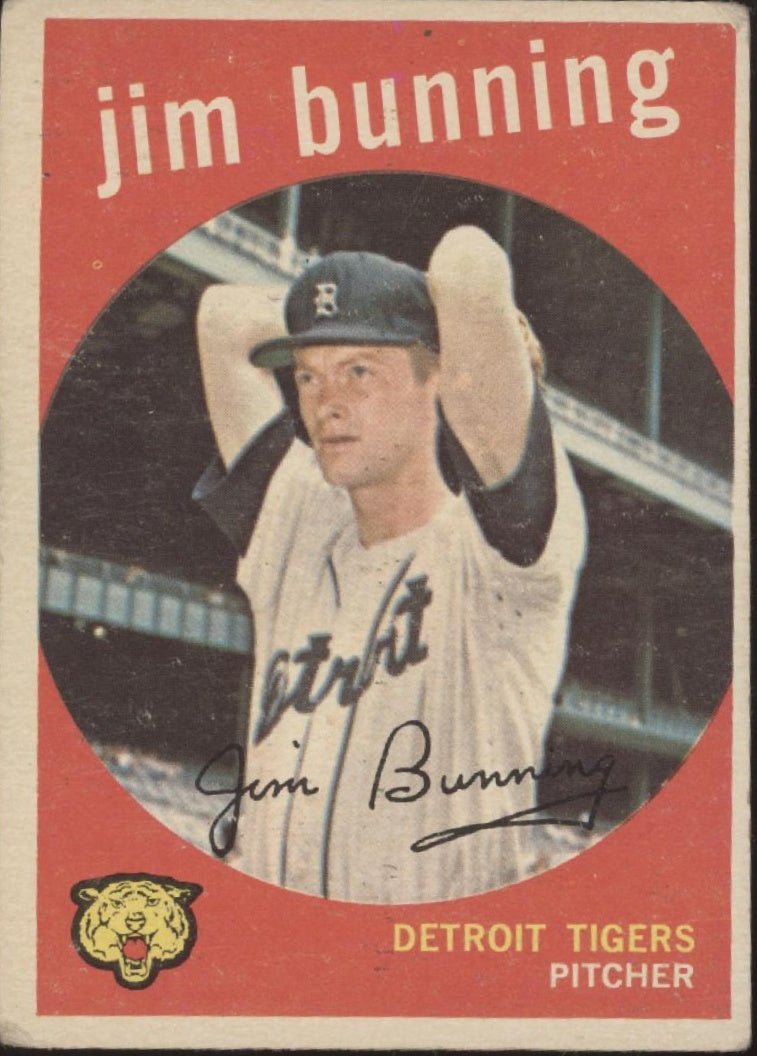 Jim Bunning 1959 Topps #149 Detroit Tigers GD | Collector Store LLC