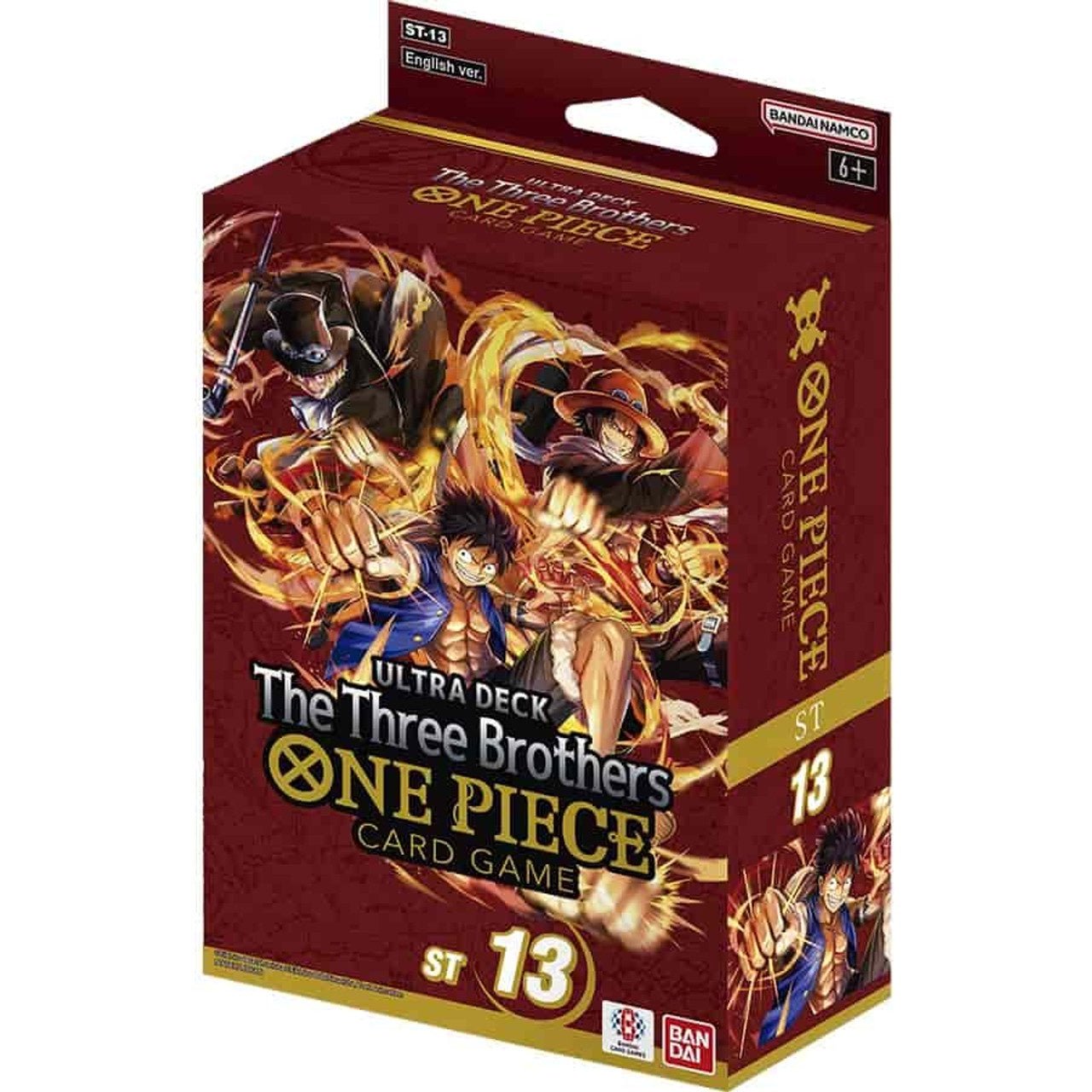 One Piece TCG: The Three Brothers Ultra Starter Deck [ST-13 ...