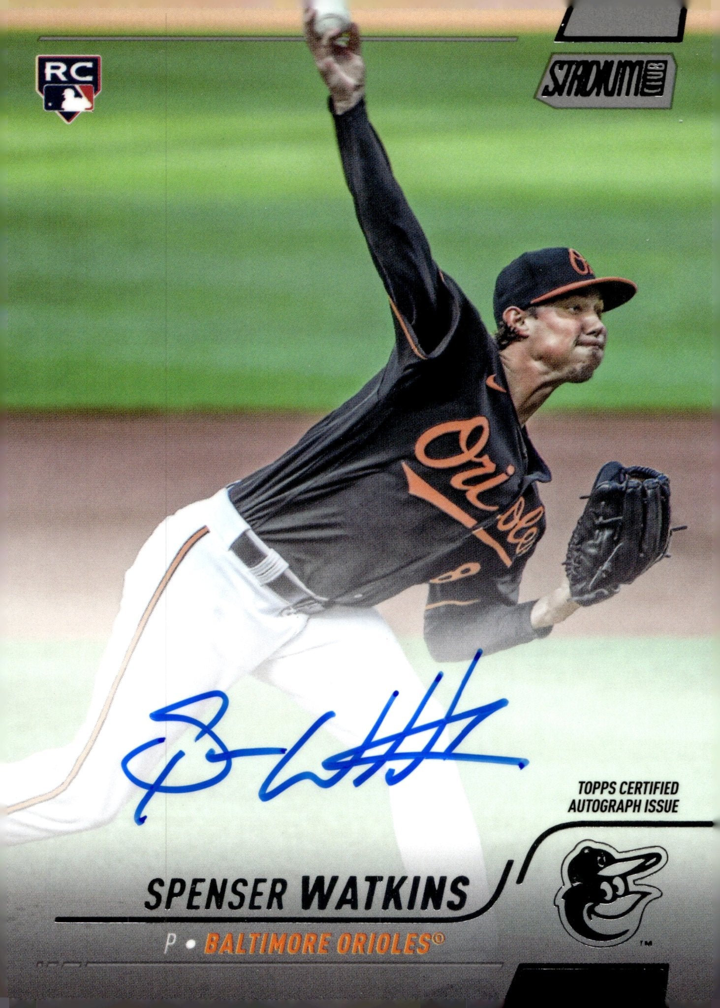 Spenser Watkins 2022 Topps Stadium Club RC Auto #SCBA-SW - Collector ...