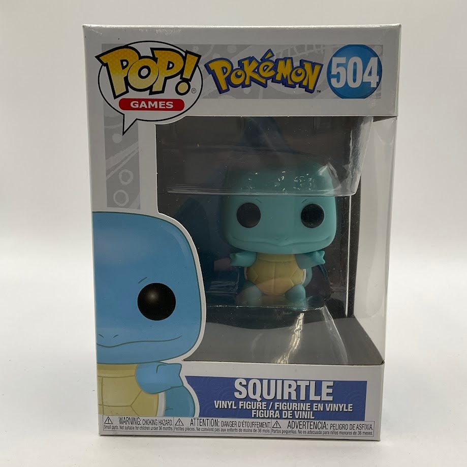 Squirtle Funko Pop! Pokemon #504 - Collector Store LLC
